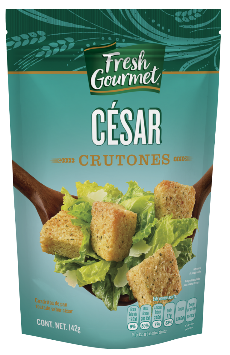 Fresh Gourmet – Cruton Cesar – Sugar Foods De Mexico